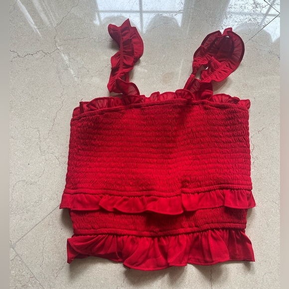 gab and kate | Tops | Womens Red Tank Top | Poshmark